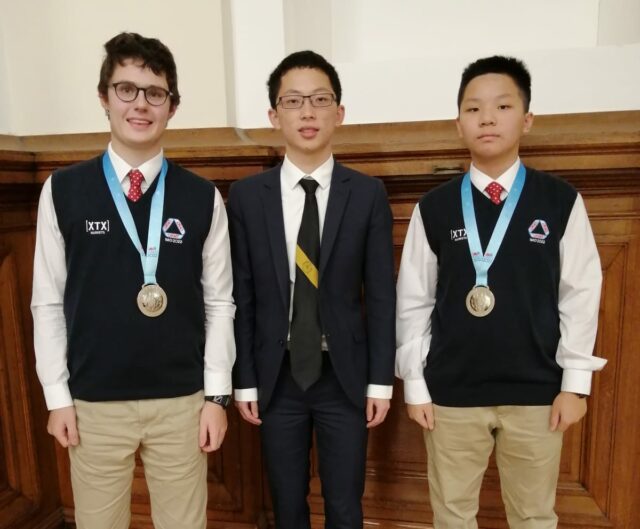 Isaac and Alex earn silver medals in International Mathematical ...