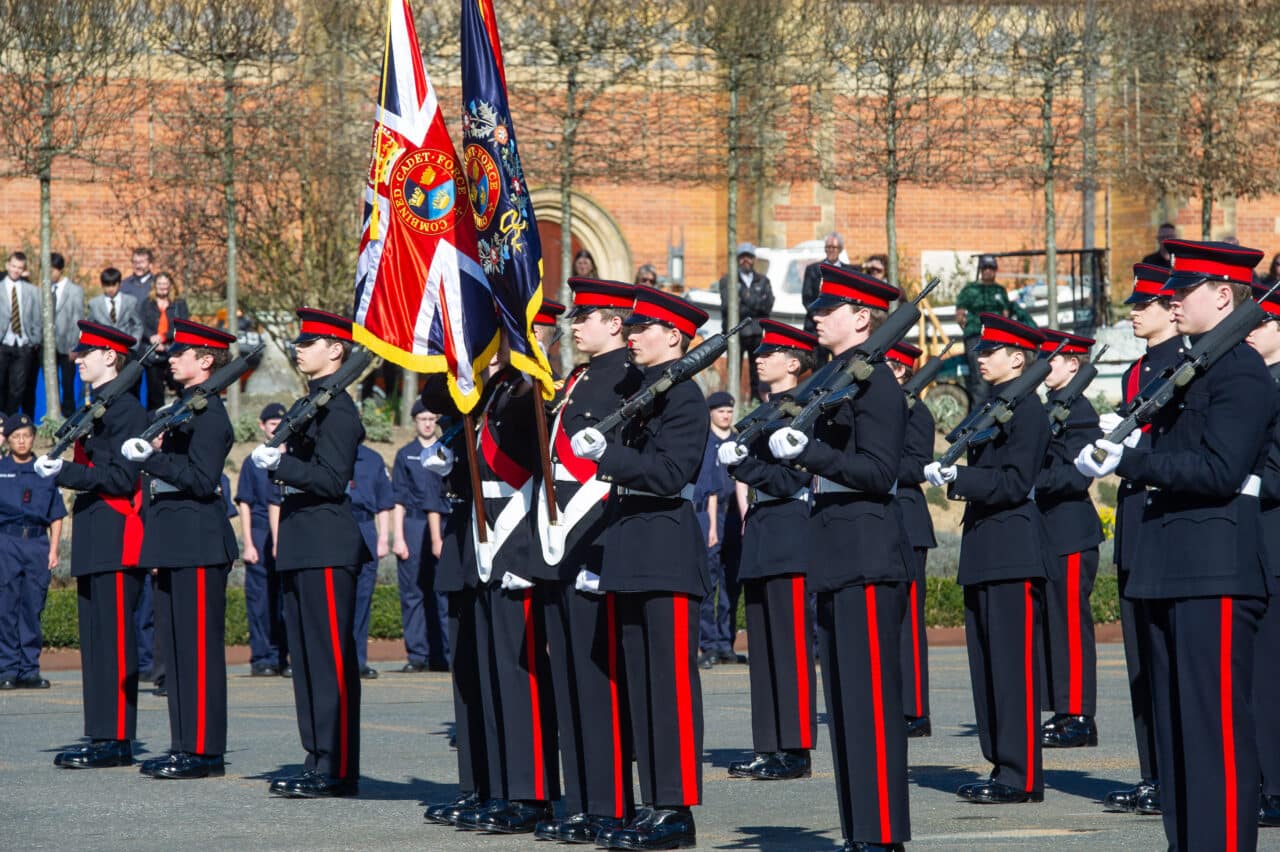CCF Inspection Day welcomes Honorary Colonel of the Kent Army Cadet ...