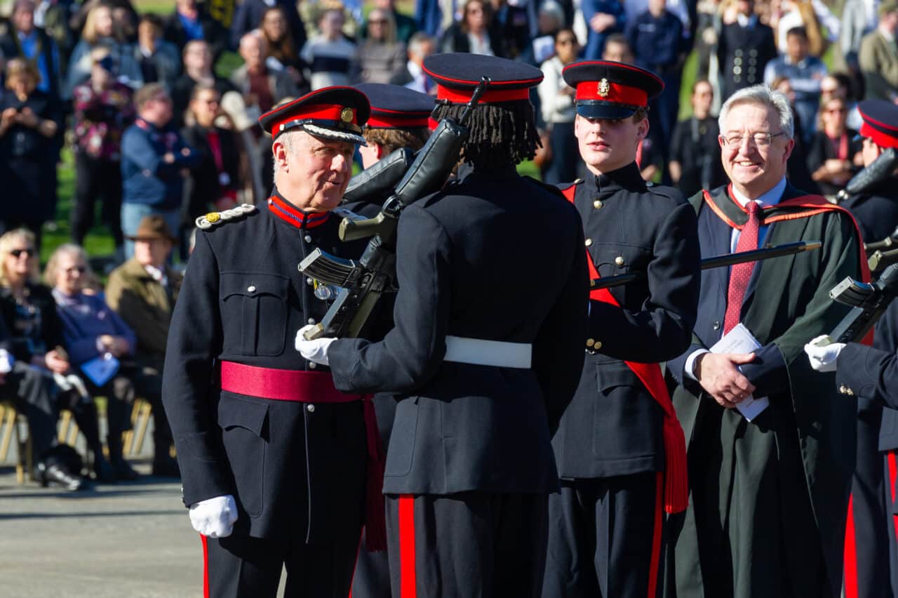 CCF Inspection Day welcomes Honorary Colonel of the Kent Army Cadet ...