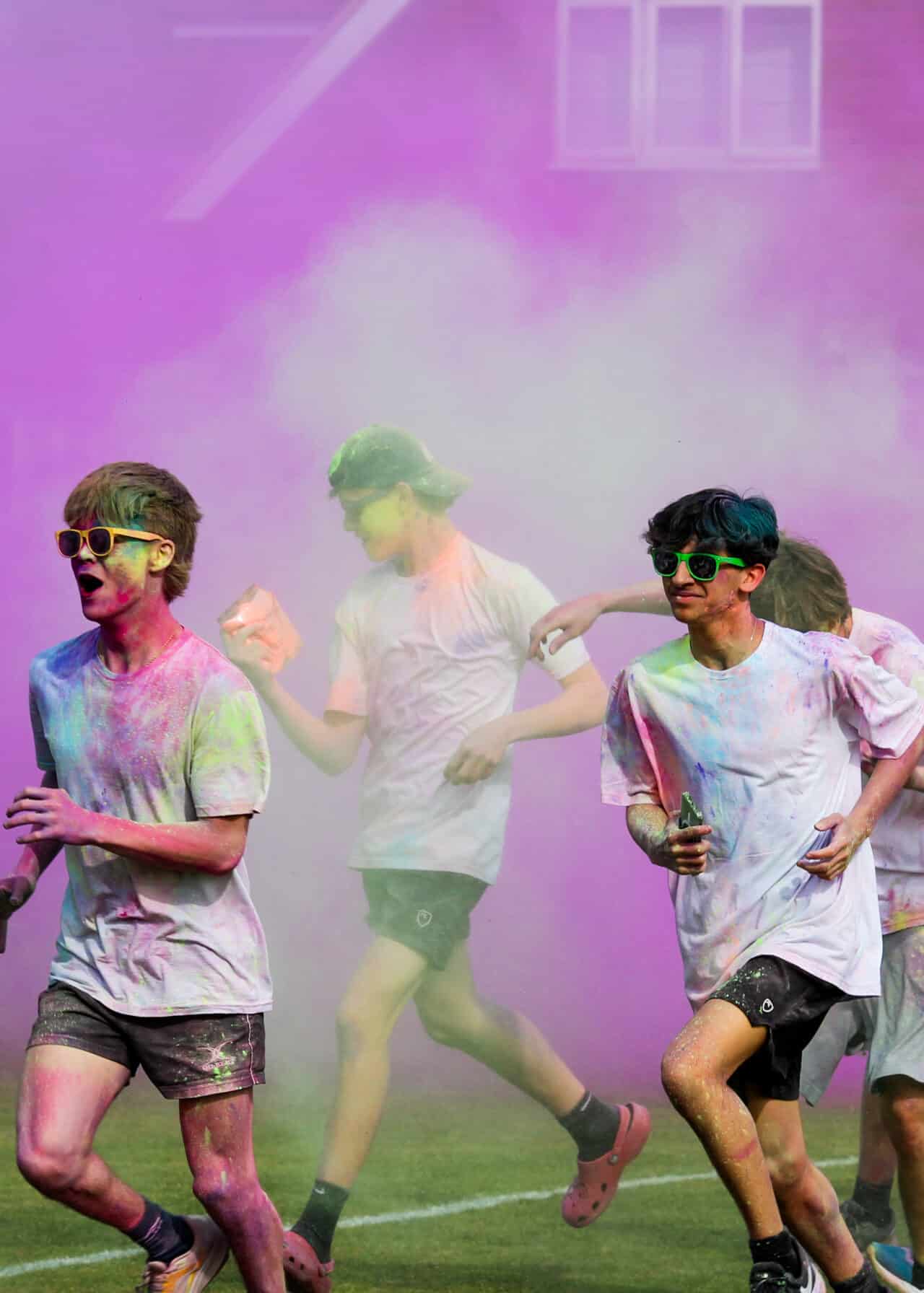 Colour Run supports local community school - Tonbridge School